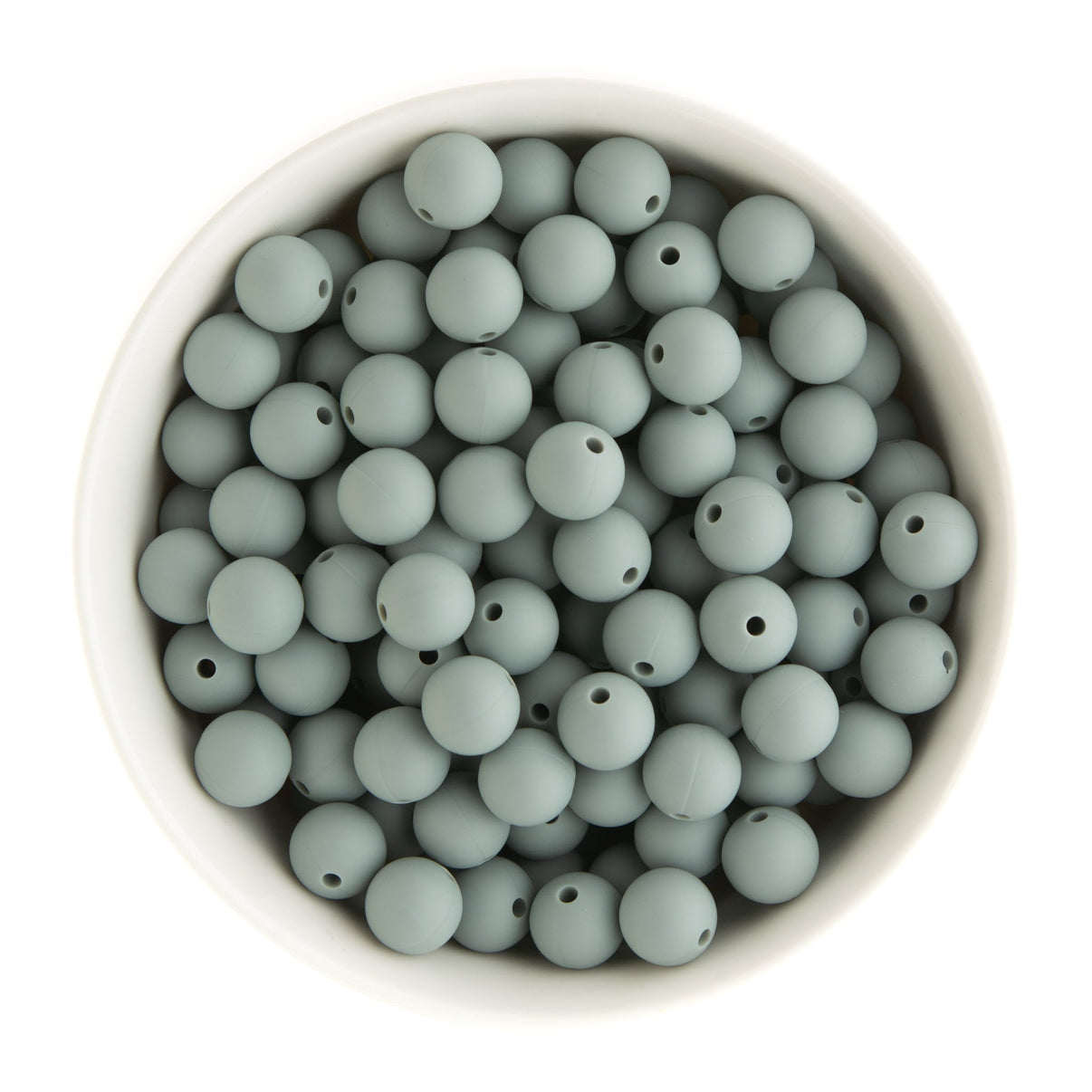 12mm Round Silicone Beads | Cara & Co.