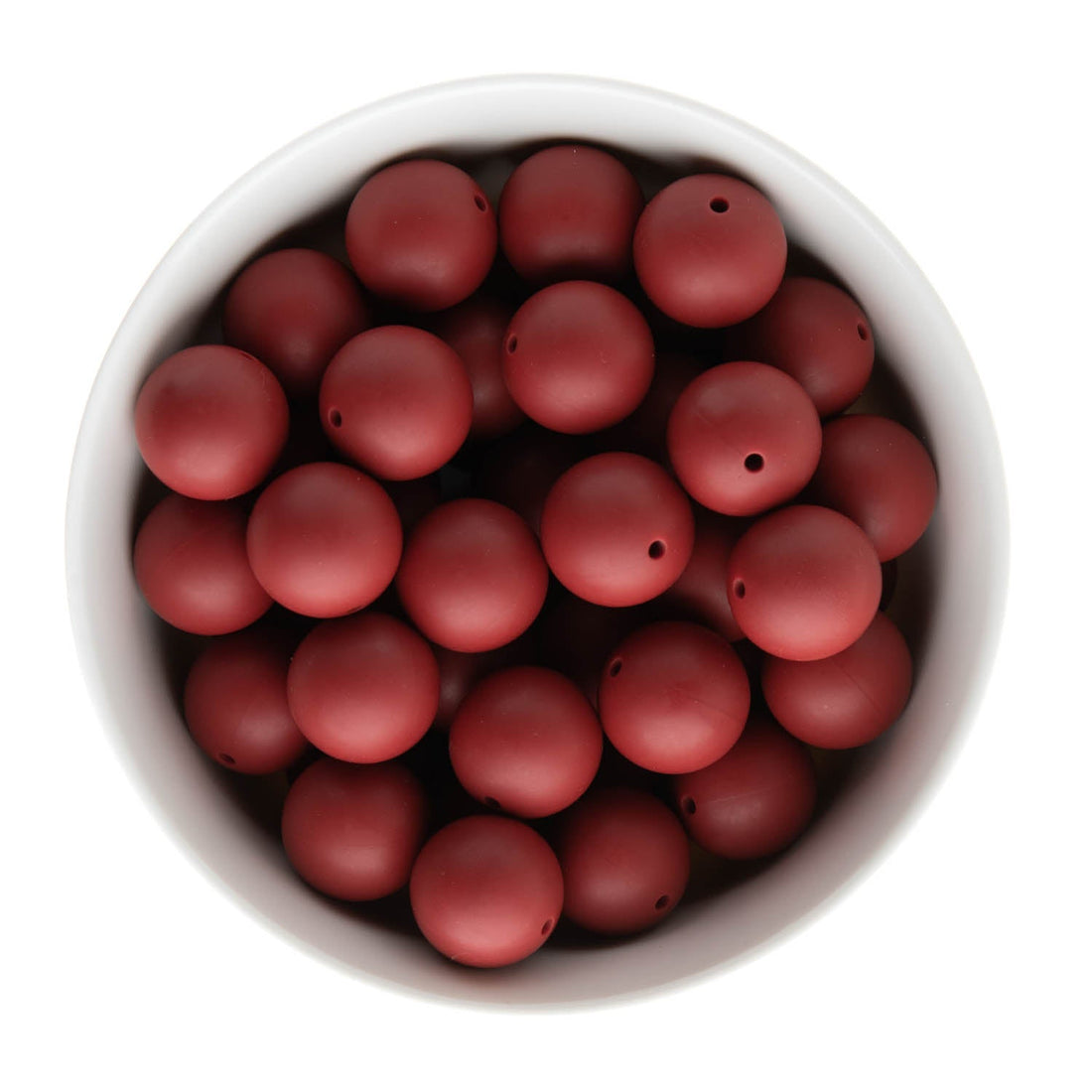19mm Round Silicone Beads | Cara & Co.