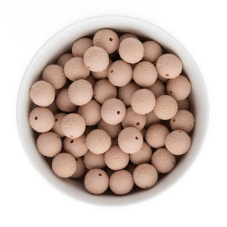 Embossed Silicone Round Beads | Cara & Co.