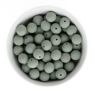 Embossed Silicone Round Beads | Cara & Co.