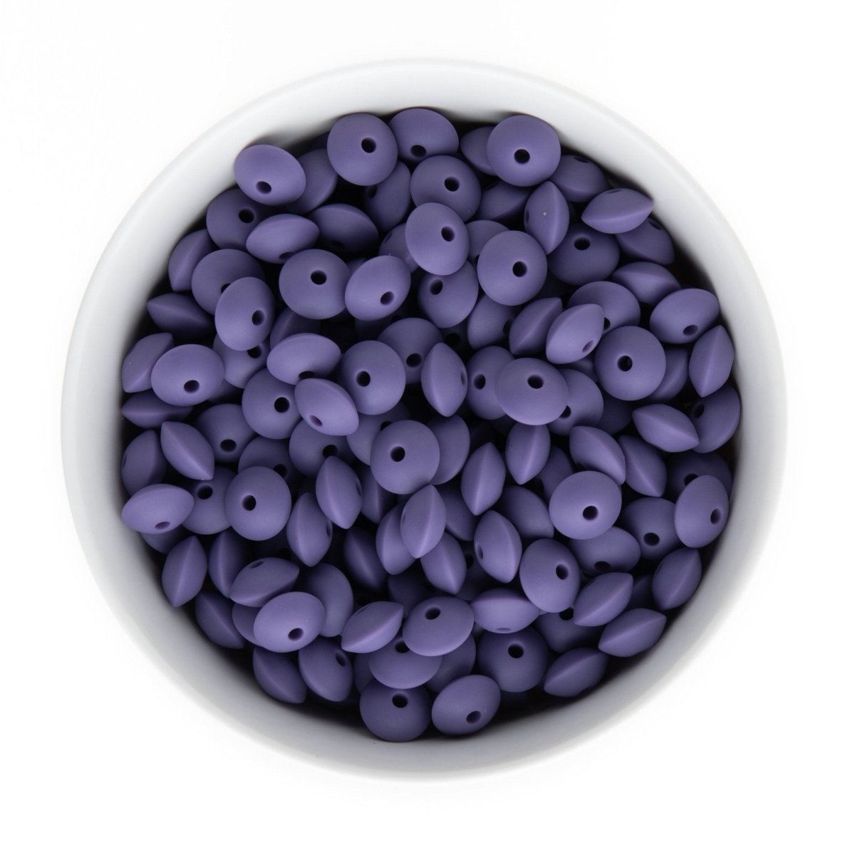 12mm Saucer Silicone Beads | Cara & Co.