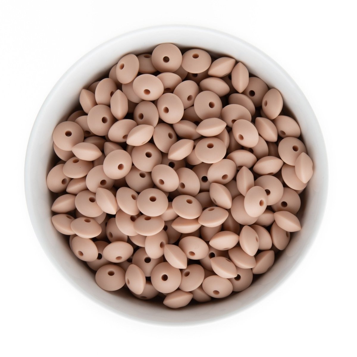 12mm Saucer Silicone Beads | Cara & Co.